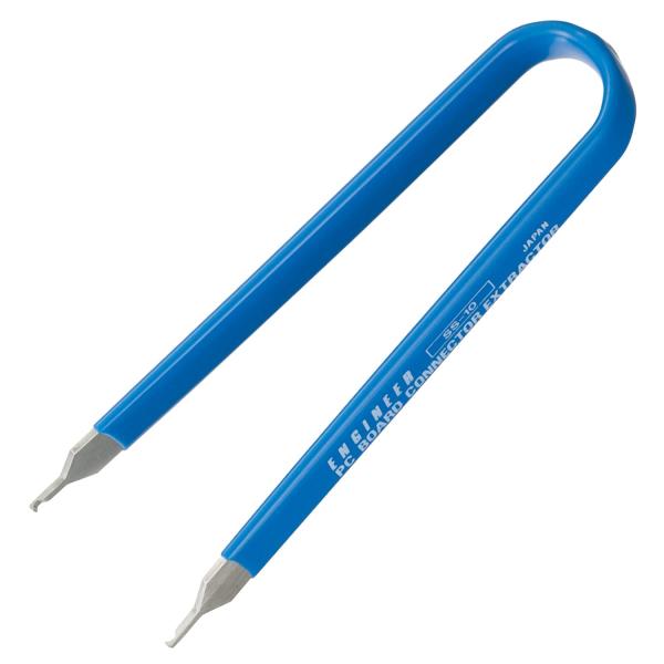 【商品概要】基板実装の嵌合型コネクターをスムーズに挿抜できる基板コネクター抜き工具。サイズ:34×112mm先端幅:1.6mm重量:26g【商品説明】説明商品紹介1.5mmピッチの超高精度に実装されたストレート型・ライトアングル型基板コネク...