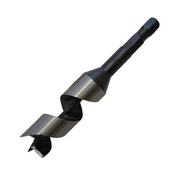 【商品概要】適応機種:電気ドリル・ボール盤刃:普通鋼サイズ:全長130mm・ネジ丈80mm仕様:10mm六角軸軸:普通鋼押した分だけ材に穴あけ可能です。【商品説明】説明商品紹介浅い止め穴に最適【用途】一般木材・竹22mm穴あけ用ドリル【特徴...