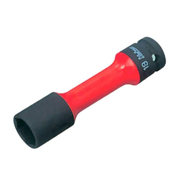 【商品概要】D1サイズ(mm):25.7D2サイズ(mm):27.2?(mm):23シャフトカラー:赤重量(g):219差込角:1/2″(12.7mm)【商品説明】説明商品紹介1/2(12.7mm)SQ. インパクトホイールナット用ソケット...