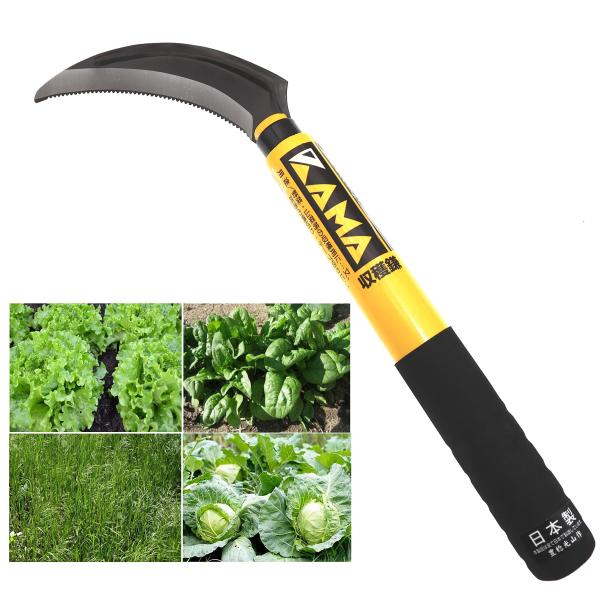 【商品概要】サイズ:刃/120mm、柄/210mm本体重量:100g【商品説明】説明商品紹介-Amazonより●SK-5鋼使用。鋭利な切れ味の特殊裏目仕上げ。ほうれん草、水菜など軟弱野菜の収穫用【商品詳細】ブランド：豊稔企販(Hounen ...