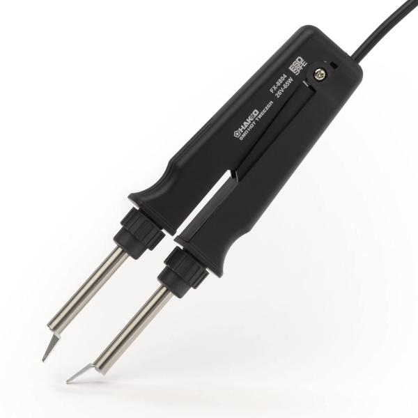 【商品概要】適用本体(ステーション):FX-888D、FX-889、FR-701、FR-702設定温度範囲:200~400℃付属こて先:A1378(2L型)/2本一組全長:186mm重量:93gFX-8804用こて先:全15種類こて台:FH...