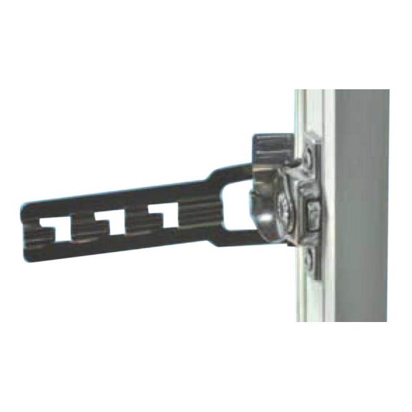 【商品概要】仕上:ブロンズ戸の隙間:45,70,95mm 3段階ネジ固定式なので不用意に掛け金が外れません。【商品説明】説明NB-35は窓などを開けたままロックできます。室内の換気もでき、クレセントと組み合わせることで、窓などの防犯効果が出...