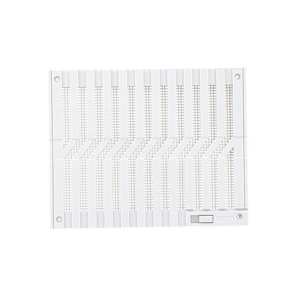 【商品概要】換気有効面積(cm2):859.8Pa時通気量(m3/h):130.2付属品:丸皿木ねじ(ユニクロ)/呼び3.5x45 4本取付ねじピッチHxW(mm):175x226防虫網付きスライド開閉タイプ【商品説明】説明薄型デザインで壁...