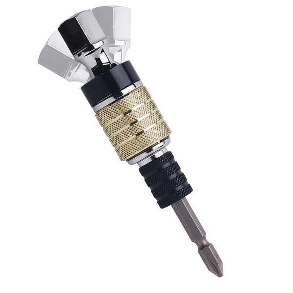 【商品概要】サイズ:12.7mm角付属:＋2×65mm両頭ビット本体:カーボン鋼六角軸:S2材本体:クロームメッキ【商品説明】説明耐摩耗性、耐衝撃性に優れたプロ仕様【用途】インパクトなどにソケットを取付け【特徴】・軸が折れても交換できるカプ...