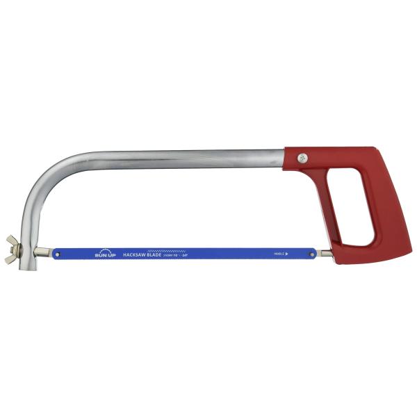 【商品概要】鉄・アルミ・銅、あらゆる金属の切断に使えるフレーム鋸(金切鋸)刃の長さ:約250mm長さ調整可能で300mm刃も使用可能※替刃は市販の「鋸刃 (金鋸刃)」が使えます。【商品説明】説明鉄・アルミ・銅、あらゆる金属の切断に使えるフレ...