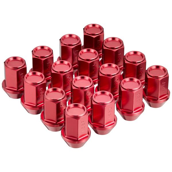 【 ご注意：ご購入後の当店からのメールを必ずご確認ください 】【商品概要】品番 : KIN16R M12 x P1.5 カラー : レッド 全長 : 35mm ナット16個梱包サイズ:3.0×16.0×13.0cm原産国:日本素材: アルミ...