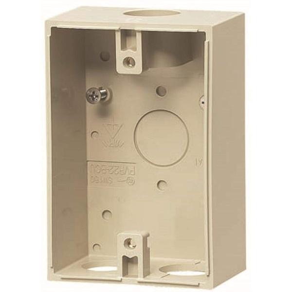 【商品概要】メーカー型番:PVR22-BCUJ【商品説明】説明特徴防水コンセントにピッタリのワイドサイズ!※片側のみ接地極が付いているコンセント等には適合しません。片側接地コンセント用ボックスをご使用下さい。※器具の種類によって取り付かない...