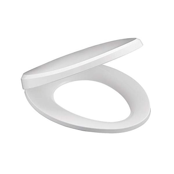 【商品概要】「バタン!」と閉まらずゆっくり閉まるスローダウン式の便座です。ベースプレートを取り付け、本体をスライドして取り付けるだけ! 狭い場所でも簡単に取り付けが可能です。便座本体の取り外しが簡単なので、お掃除が楽に行えます。便座の位置を...