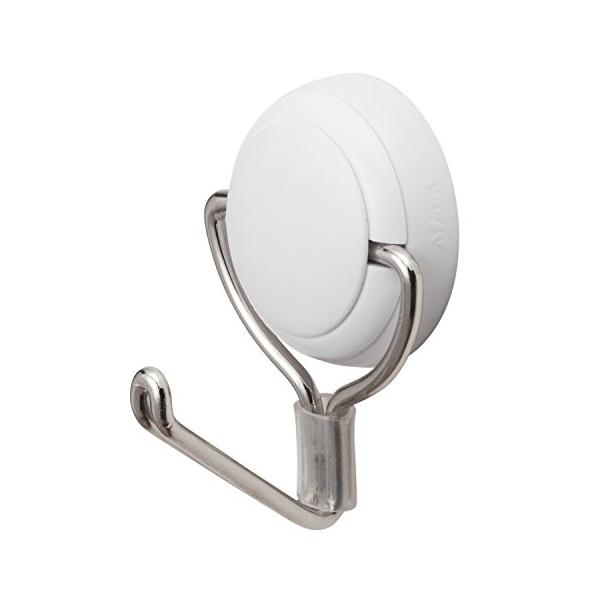 【商品概要】【特長】ズレ落ちにくい「すべりどめシートR-FIX」採用【耐荷重】約4kgf ※天吊りの場合約3kgf【フック長さ】3cm【製品サイズ】幅60×高さ117×奥行37mm【使用前のご注意】マグネット面の保護フィルムをはがしてからご...