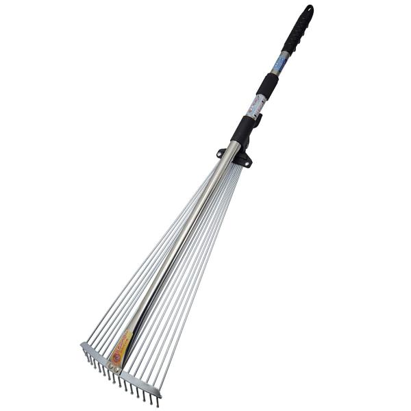 【商品概要】落ち葉・草刈後の清掃に伸縮全長:約80〜160cmサイズ:195×820×55mm重量:780g【商品説明】説明●落ち葉・草刈後の清掃に●先端玉付形状で芝生などを傷めにくい【商品詳細】ブランド：高儀(Takagi)商品名：高儀 ...