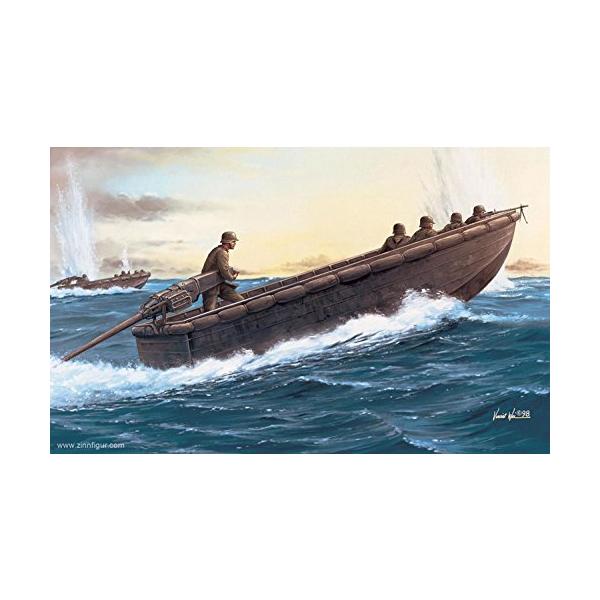 【商品概要】組み立て塗装が必要なプラモデル。別途、工具、塗料等が必要。1/35スケール工兵フィギュア1.体付属。【商品説明】第二次世界大戦でドイツ軍が使用した小型の突撃ボートと操船する工兵を1/35スケールで再現したプラスチックモデル組み立...