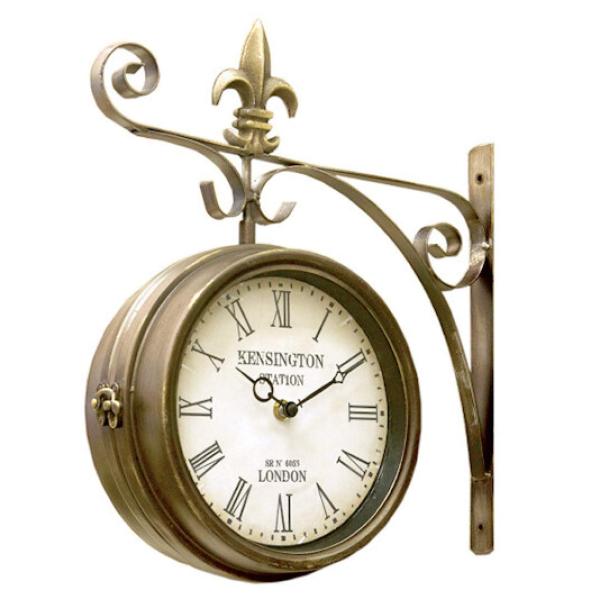 【商品概要】［サイズ］約 W32 x D10 x H36 cm ［文字盤］約 Φ17.5 x D10 cm ［重　量］約 1.3kg【おしゃれなファッションデザイン】：（アンティーク風）ゴージャスでヨーロピアン、レトロなデザインの掛け時計。...