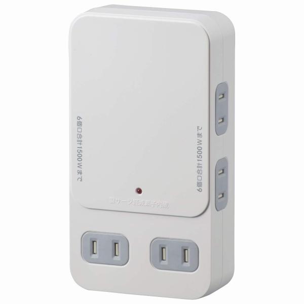 【商品概要】● 拡張コンセントシリーズの増設用壁タップ● 壁コンセントを包み込むような一体感のあるデザインで、既存の壁コンセントの個数を増設 ● 絶縁カバー付きプラグでトラッキング火災を防止 ● ホコリ防止安全シャッター付き ● コンセント...