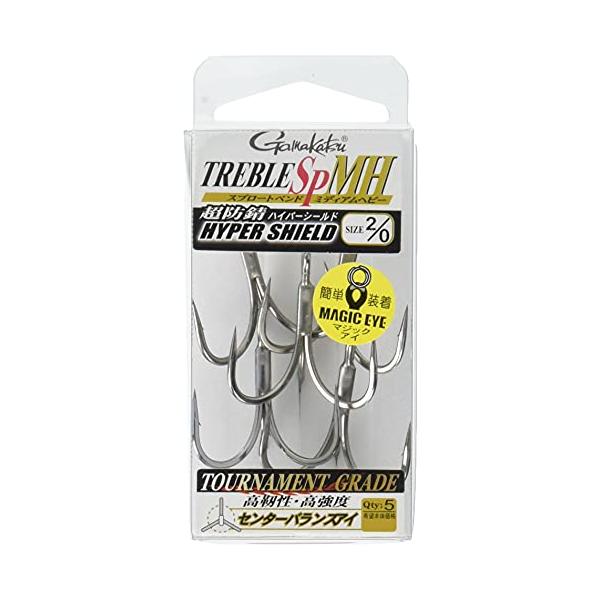 【商品概要】HookSize:#2/0【商品説明】【商品詳細】ブランド：Gamakatsu(がまかつ)商品種別：スポーツ＆アウトドア商品名：がまかつ(Gamakatsu) トレブルフック バラ トレブルSP-MH 2/0製造元：がまかつ(G...