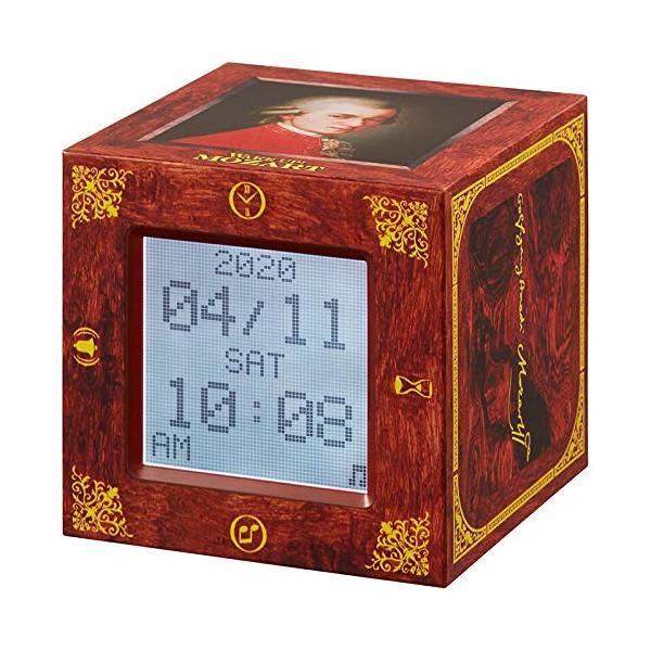 【商品概要】再生機付デジタル・アラーム・クロックプリインストールされた楽曲再生機能と目覚まし機能一体型ニューメディア商標登録申請済「Random CUBE」特許取得済専用ACアダプター別売り【商品説明】説明健康によいモーツァルトの音楽で、毎...