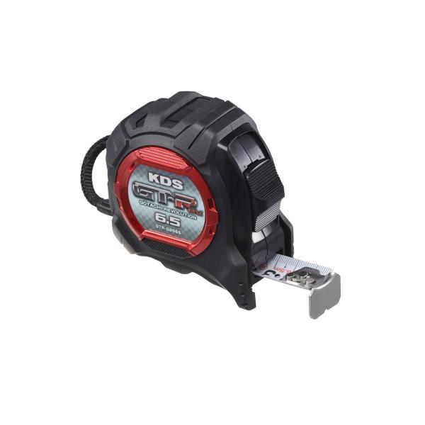 【商品概要】テープ長さ:6.5mテープ巾:25mm材質/テープ:スチール、バネ:スチール、ケース:ABS樹脂サイズ:51.5×80.1×86.3mm重量:443g【商品説明】説明本体と部材を保護する新型プロテクターテープ裏面は「正縦数字」(...