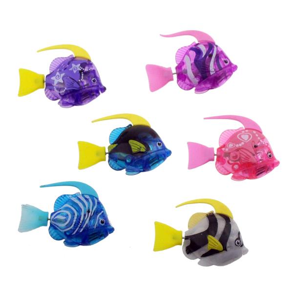 【商品概要】子供のお風呂のおもちゃ：魚は、水槽、浴槽、またはスイミングプールでフラッシュライトを使って自動的に自由に泳ぐことができます。 子供のための素晴らしいお風呂のおもちゃや誕生日プレゼント！高いシミュレーションの設計：実際の魚が水中で...