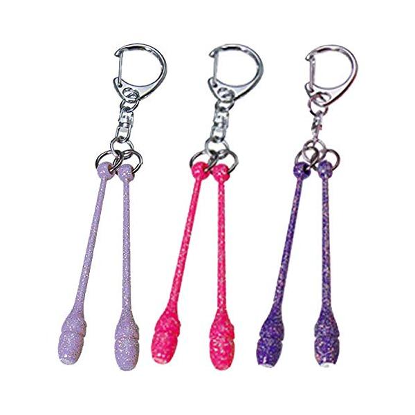 【商品概要】素材:本体/プラスティック※単色10個セットになります。【商品説明】【商品詳細】ブランド：SASAKI(ササキ)商品種別：ホビー商品名：[ササキ] マスコットラメこん棒 キーホルダー MS-1BR ワンサイズ ライラック(RRK...