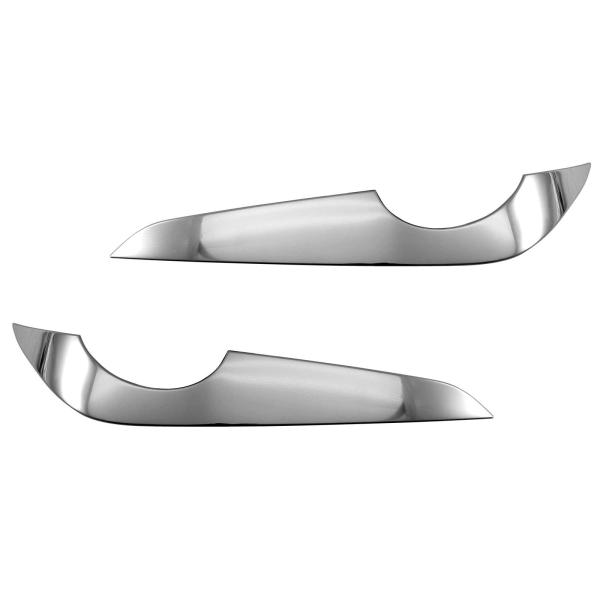 【商品概要】同一商品でも様々な名称・通称がありますので、下記に一部を記載させていただきます。ベゼル リム ガーニッシュ パネル フロント フォグ ライト ランプ カバーフォグライトフィニッシャー フォグランプフィニッシャー フロントバンパー...