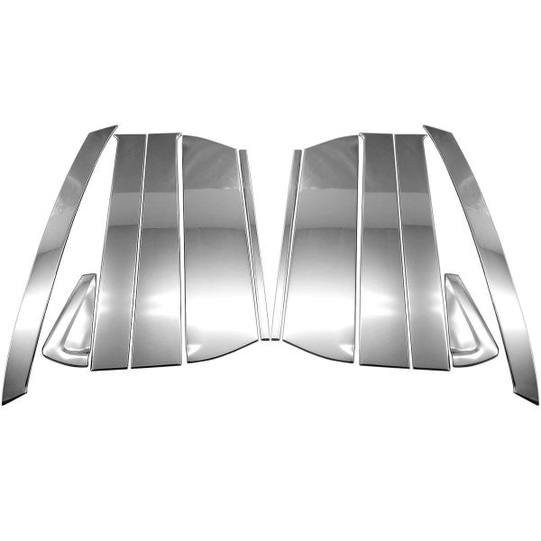 【商品概要】同一商品でも様々な名称・通称がありますので、下記に一部を記載させていただきます。ピラーモールピラーガーニッシュピラーカバーピラーベゼル ピラーパネル ピラープレート【商品説明】【商品詳細】ブランド：ブライツ(Brightz)商品...