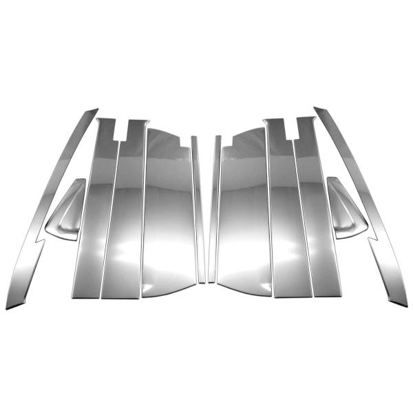 【商品概要】同一商品でも様々な名称・通称がありますので、下記に一部を記載させていただきます。ピラーモールピラーガーニッシュピラーカバーピラーベゼル ピラーパネル ピラープレート【商品説明】【商品詳細】ブランド：ブライツ(Brightz)商品...