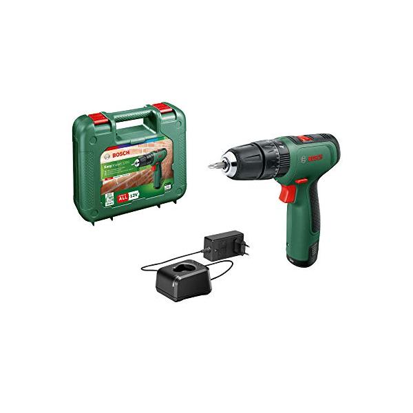 【商品概要】ボッシュDIYガーデンツール共用10.8Ｖバッテリーで使える振動ドライバードリル軽量1.1Kg、最大トルク30N・m、ギア式2段変速、無段変速メインスイッチ、20段階トルク調整など充実のパワーと機能でコンパクトDIY振動ドライバ...