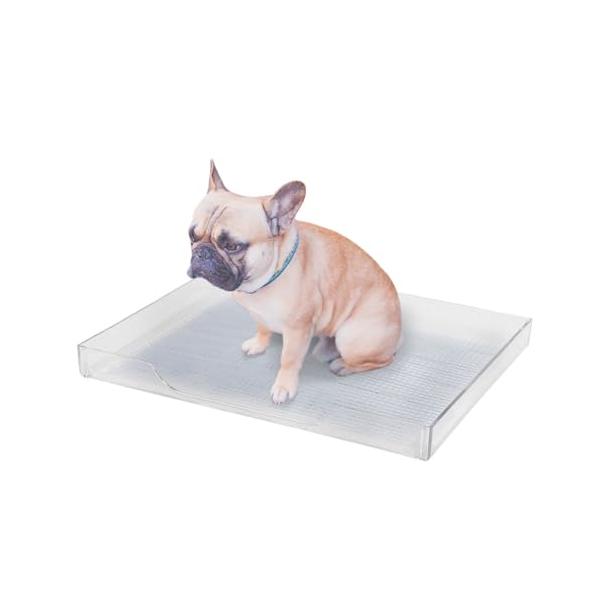 【商品概要】【商品説明】クリアレット・プレミアム おしゃれなクリアタイプの犬用トイレトレー Clearlet Premium 圧迫感を全く感じさせないのに、インテリアにおいて上質な存在感を演出してくれます。 ■インテリアに馴染む高級感あるデ...