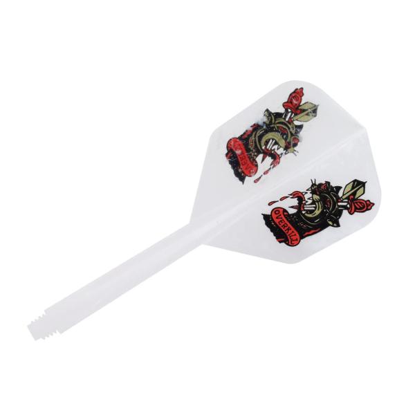 【商品概要】シャフト一体型フライト【商品説明】【商品詳細】ブランド：CONDOR(コンドル)商品種別：ホビー商品名：CONDOR OVER KILL コンドルフライト オーバーキル 山田勇樹 選手モデル Small L マーブルホワイト ダ...