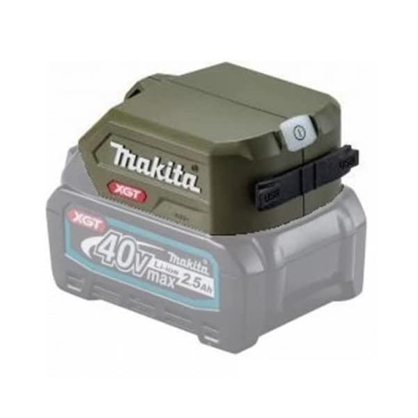 【商品概要】40Vmaxバッテリ　USB用アダプタ最大出力:4.8A(2口同時使用時)※1口最大2.4AUSB電源端子2口。ON-OFFスイッチ。ハンドスラップ取り付け可能(別売)。【商品説明】説明40Vmaxバッテリ　USB用アダプタ最大...