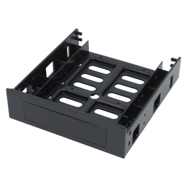【商品概要】5.25インチベイ用サイズ: W147×D164.5×H42mm材質: ABS、RoHS指令準拠 (10物質)カラー: ブラック付属品: 3.5インチオープンベイ用デバイス、2.5インチSSD／HDD用ミリネジ×4、3.5インチ...