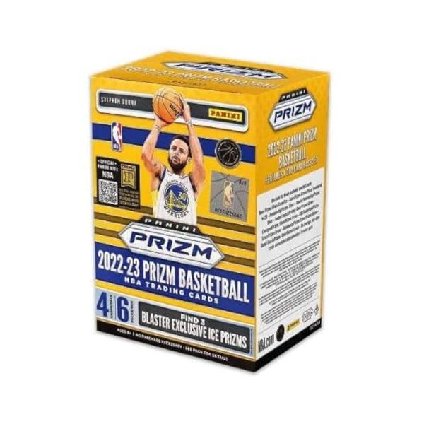 【商品概要】【商品説明】キラキラ美しく輝くプリズムパラレルが人気のパニーニ社のバスケットボールシリーズ『2022-23 PANINI Prizm Basketball』のBlaster版が発売されます。【商品詳細】ブランド：PANINI商品...