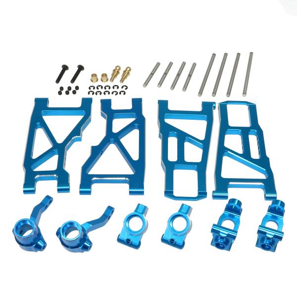 【商品概要】60-61硬質アルミ製コンペティションキットです。Ｆサスアーム、Ｒサスアーム、Fアップッライト、FCハブ、Rハブ、サスアームピン、キングピンのセット。サスピンは、更なる(十分な)耐久性とスムーズな可動を実現した304ステンレスス...