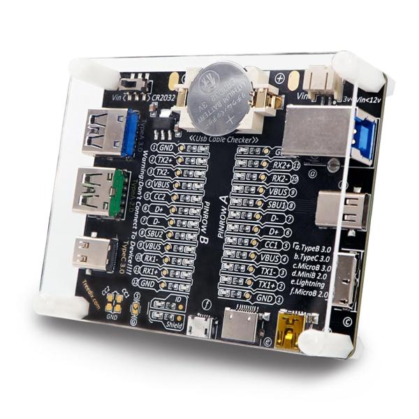 【商品概要】幅広い対応：本製品は、type C、micro、type A、type BなどのいろんなUSBコネクタをサポートして、ほとんどのニーズを満たすことができます。性能テスト：USBケーブルはテストボードのソケットに挿入して、ボード上...