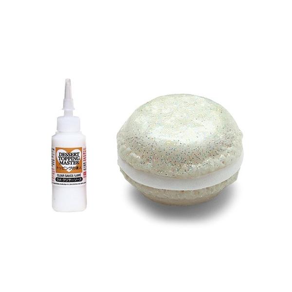 塗料です。スイーツデコレーションのパフェ、アイスクリーム、マカロン、フルーツなどを鮮やかにトッピングするソースです。乾くと透明色になり、ラメがいろいろな色でキラキラ輝きます。アクセサリー感覚のスイーツ作品はもちろん、プラバンを使った手作りの...
