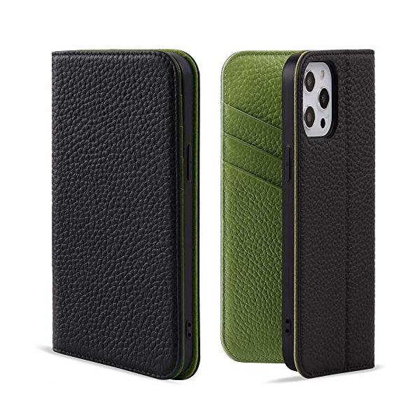 【商品名】　VISOUL iPhone12 ケース 手帳型 本革 iPhone 12 Pro ケース アイフォン12 プロ 手帳ケース レザー 耐衝撃 ★★ラッピングについて★★当店ではラッピングは承っておりません。ご了承くださいませ。★★...