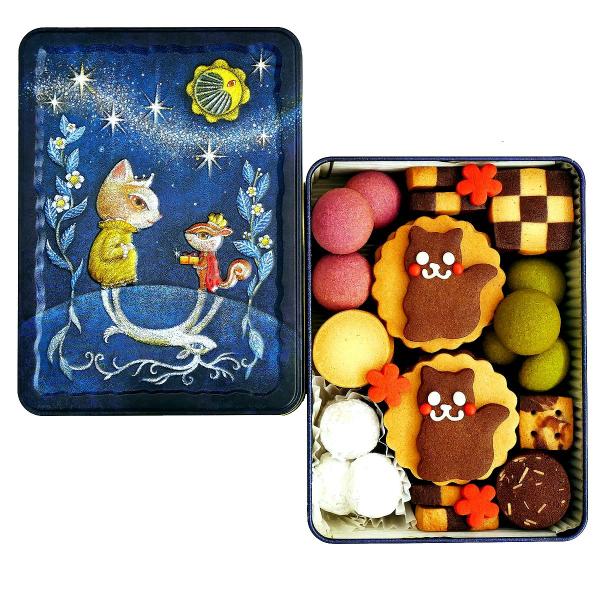 誕生日プレゼント、結婚祝いや出産祝い、退職祝い、内祝いなどに人気のもらって嬉しいお菓子。猫好きな方への特別な贈り物としてはもちろん、手土産や差し入れにも喜ばれる可愛い缶入りクッキーです。お年賀やバレンタイン、ホワイトデーをはじめ、入学・入園...