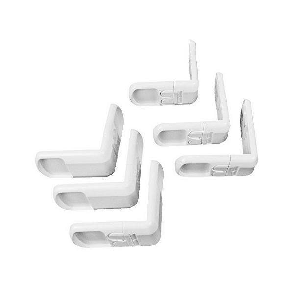 赤ちゃんのいたずら防止！ ベビードアストッパー6個セット!引き出しや引き戸、冷蔵庫など好奇心旺盛な赤ちゃんはなんでも開けたがります。小さなお子様がいるご家庭の必需品 タンスや食器棚など、地震や災害時の安全対策としても効果的 付属の両面テープ...