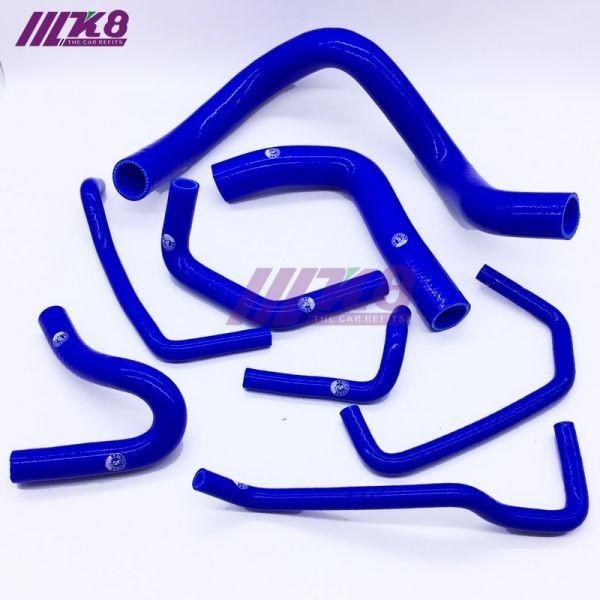 Siliconeラジエーターホースマツダmx-5 nb 1800cc 1998-2004作業温度: -65F〜500F度作業圧力: 0.3に0.9Mpa破裂圧力: 245 psi厚さ: 4.5ミリメートル、3プライ寸法公差: +/-0.5ミ...