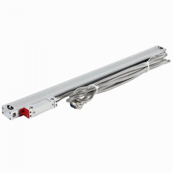 スケール先物パラメータリニアスケールパラメータ1.トラベル (測定) 長さ: 0-1000/0-40インチ2.全長 (全長): 移動長 + 142mm (0-1142mm)3.プラグ: db94.解像度: 0.005/0.0002インチ (...