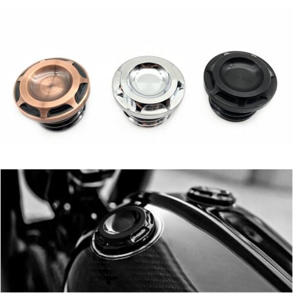 ドレスアップ パーツ カスタム 簡単 DIY オートバイ項目タイプ:エアフィルター及びシステムモデル名:ハーレーのスポーツスターXLソフテイルダイナツーリング用RCガスフューエルキャップベントなし物質的なタイプ:ビレットアルミニウム製ガスフ...
