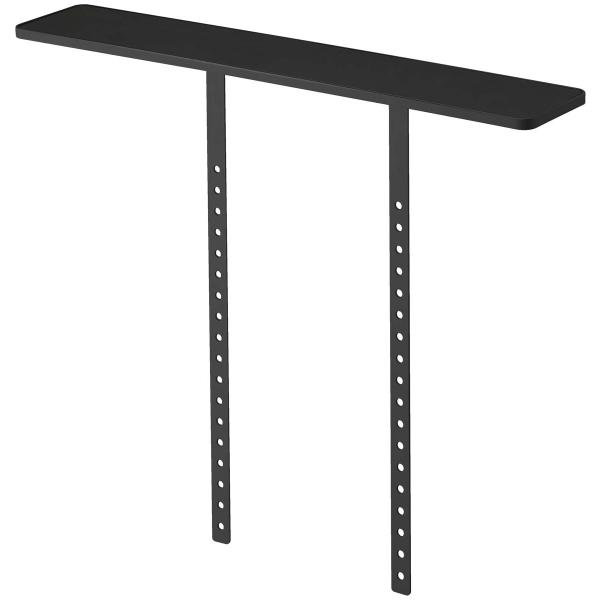 ◆メーカー:山崎実業◆品名:山崎実業 薄型テレビ上ラック スマート ブラック◆品番:4271◆商品サイズ:約70×13×60cm◆品質表示:本体:スチール（粉体塗装）、マット:シリコーン◆付属品:テレビ背面固定用ネジ×4、六角レンチ◆対応サ...