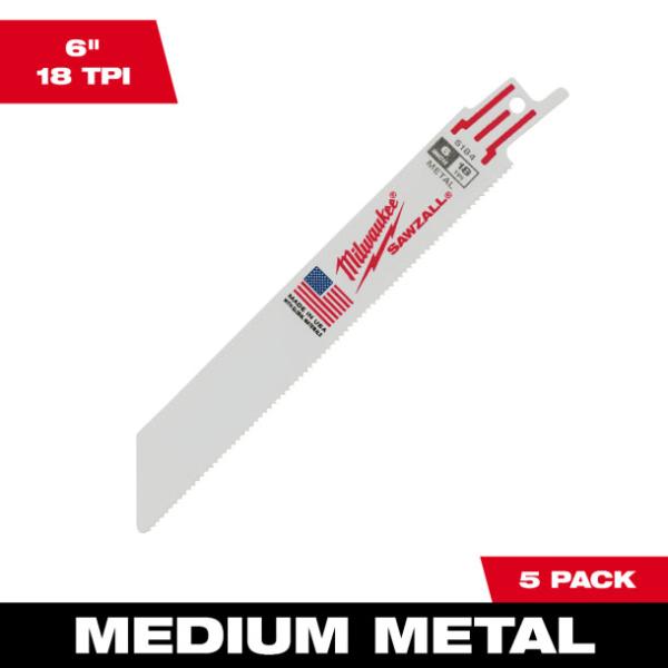 ◆メーカー:ミルウォーキー◆品名:THIN KERF金工用レシプロソーブレード 18TPI 152mm(5本パック) (48005184)◆品番:48-00-5184※商品スペックについてはメーカー公式サイトをご確認くださいませ。※商品画像...