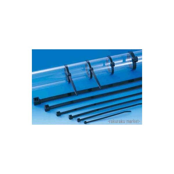 ◆メーカー:ヘラマンタイトン◆品番:AB100-W◆本数:100本入◆材質:66ナイロン◆色:黒色◆常時使用温度範囲:-40℃〜＋85℃◆全長:80mm◆幅:2.2mm◆結束径:1〜16mm