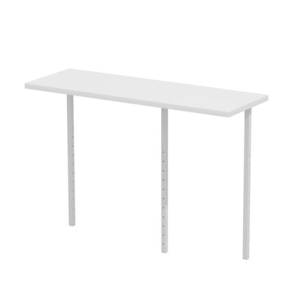 ◆メーカー:サンワサプライ◆品名:サブテーブルW1200mm用(ホワイト)◆品番:EST-120W (EST120W)◆デスクを2段式にすることができます。◆用途、機器に合わせて高さを50mmピッチで変えることができます。◆天板は低ホルムア...