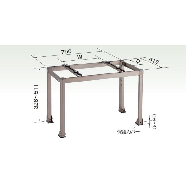 ◆メーカー:オーケー器材◆品番:K-AH65H◆品名:アルミ製据付架台アルミキーパー高置台◆材質:アルミニウム合金◆仕上げ:アルマイト処理◆製品重量:2.8kg◆エアコン固定寸法(mm):W=300〜620、D=150〜341◆適用勾配:0...