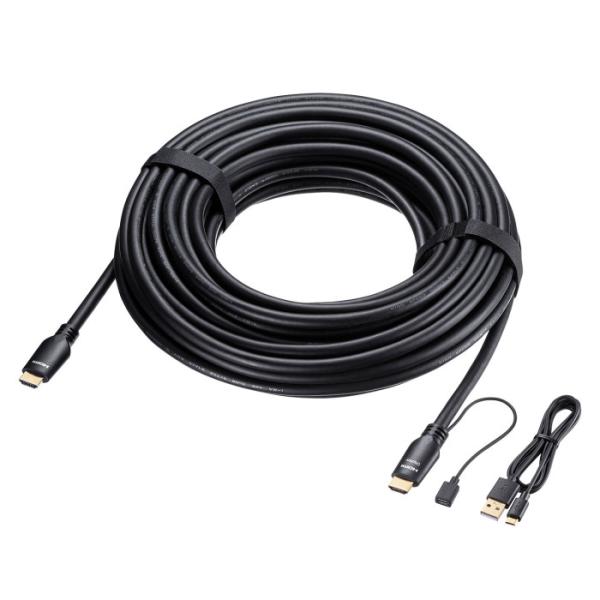 ◆メーカー:サンワサプライ◆品名:HDMIアクティブケーブル(4K/60Hz対応) 25m◆品番:KM-HD20-APR250L (KMHD20APR250L)◆HDMI端子を持つブルーレイ・DVD・HDDレコーダー、PlayStation...