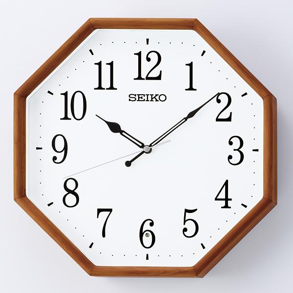 ◆メーカー:セイコー SEIKO◆品名:掛け時計 スタンダード◆品番:KX263B◆サイズ・重さ:320×320mm×52mm、1.1kg◆電池:単3(アルカリ)×2※モニター電池としてマンガン電池を同梱しています。◆枠材:木枠(木材・茶木...