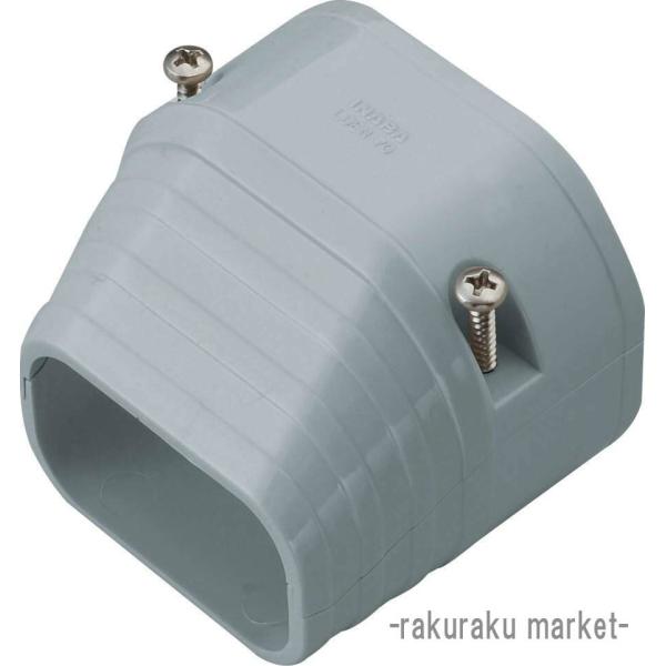 ◆メーカー:因幡電工◆品番:LDEN-70-G◆品名:スリムダクトLD 端末カバー◆色調:グレー