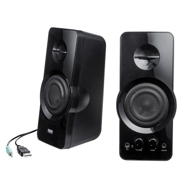 ◆メーカー:サンワサプライ◆品名:ハイパワーUSB電源スピーカー◆品番:MM-SPL19UBK (MMSPL19UBK)◆電源をUSBポートから供給するUSB給電方式のスピーカーです。AC電源を必要としないのですっきりと配線でき、簡単に設置...