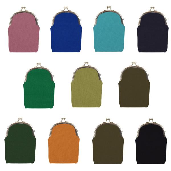 【発売日：2018年04月13日】たばこケースやスマートフォンケース、小物入れにお勧めのがま口ケースです。鞄の中でごちゃごちゃするものをまとめるのにも便利ですね。 表地には綿、裏地は帆布を使用した、しっかりとした手触りです。大きさの目安は、...